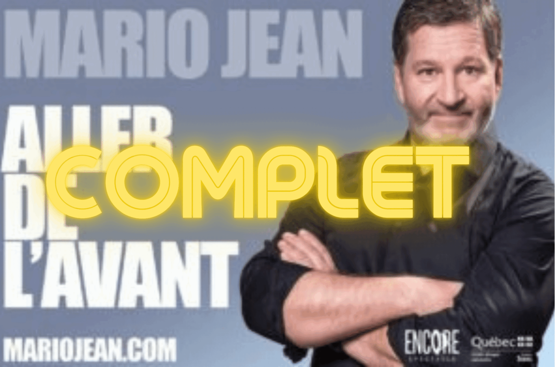 Mario Jean à Champlain - Tourisme des Chenaux