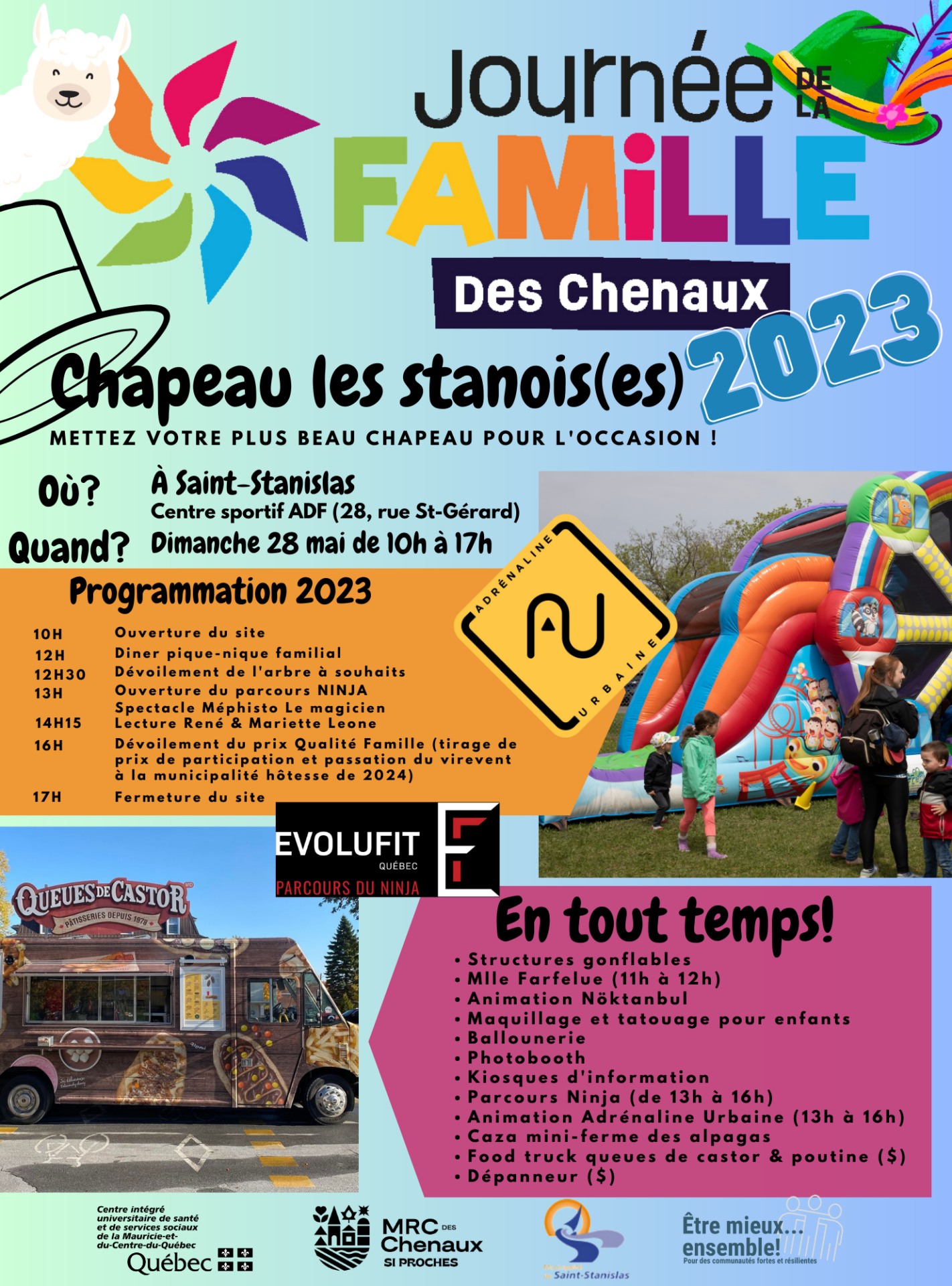 Journée de la Famille - Saint-Stanislas - Tourisme des Chenaux