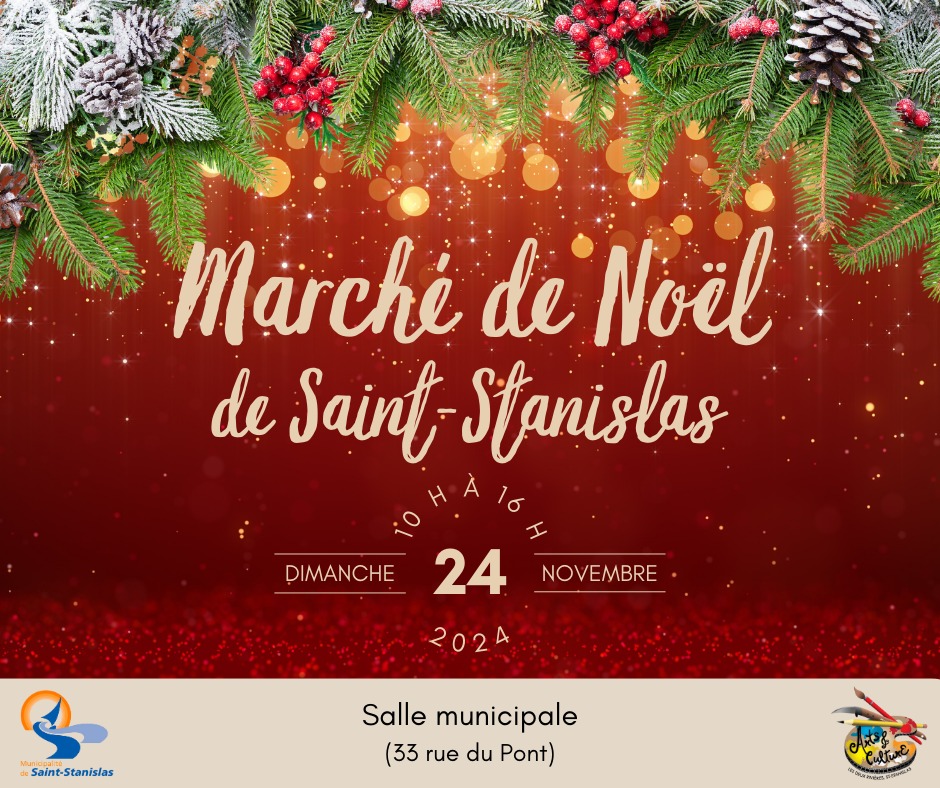Marché de Noël de Saint-Stanislas - édition 2024 - Tourisme des Chenaux